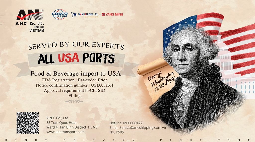 THE POSTER: FOOD & BEVERAGE IMPORT TO USA FDA REGISTRATION BAR CODED ...